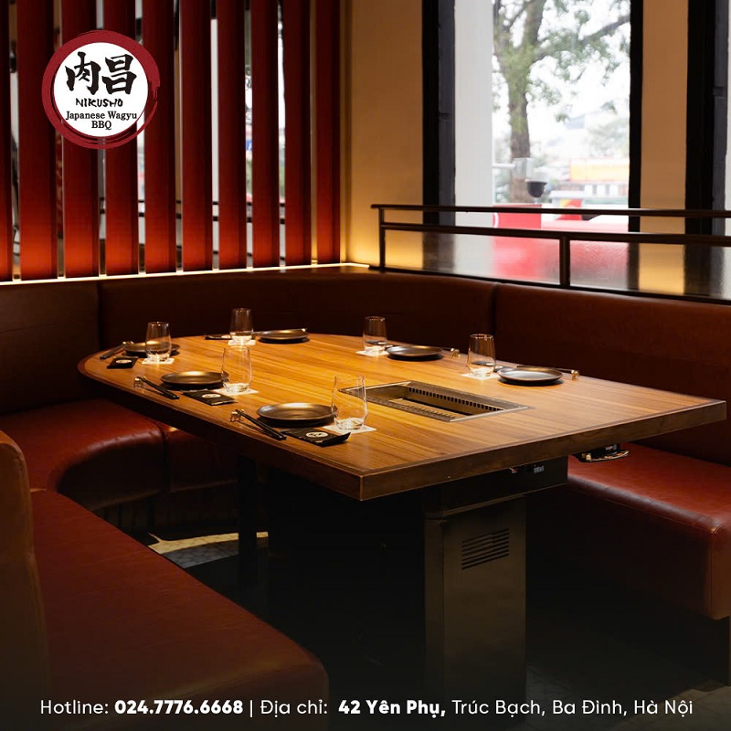 Khám phá không gian tại NIKUSHO - NIKU SHO