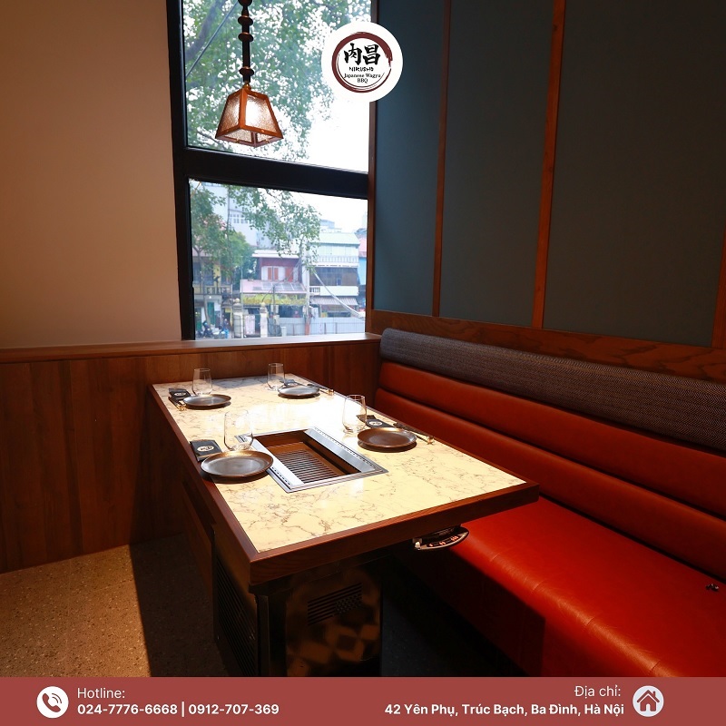 Khám phá không gian tại NIKUSHO - NIKU SHO
